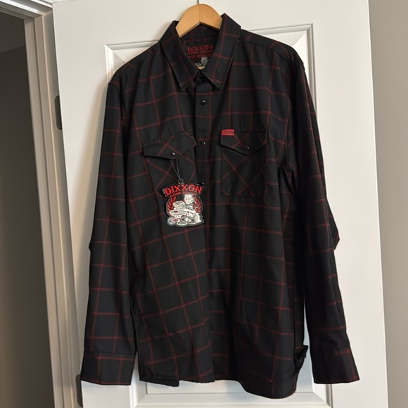 DIXXON | Shirts | Dixxon The Redline Flannel | Poshmark